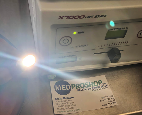 Stryker 1088 Hysteroscopy / Camera-Head, X7000 Light Source/ SDC Ultra ...