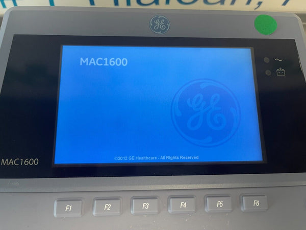 GE MAC 1600 Resting ECG System – MedProShop